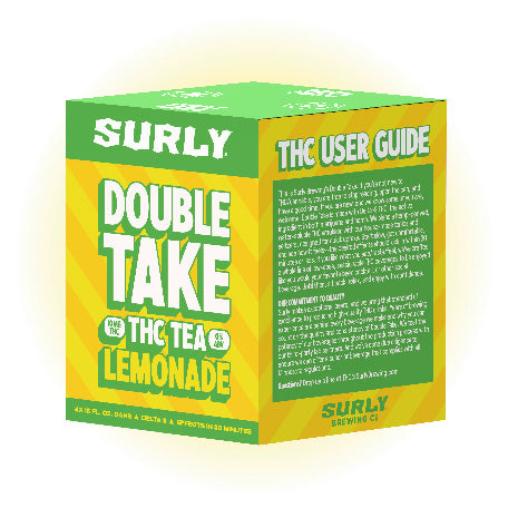 Double Take THC Tea Lemonade (4 Pack) – DrinkSurly.com